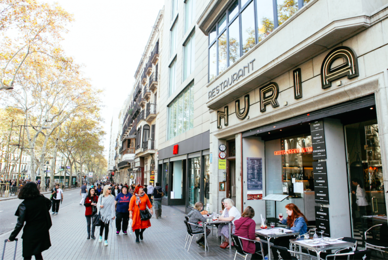 El restaurante Núria rinde homenaje a la ciudad de Barcelona y su gente ...