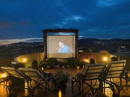 Open-air -rooftop-cinema-El-Palace Barcelona 2020 - Los Foodistas | Los ...
